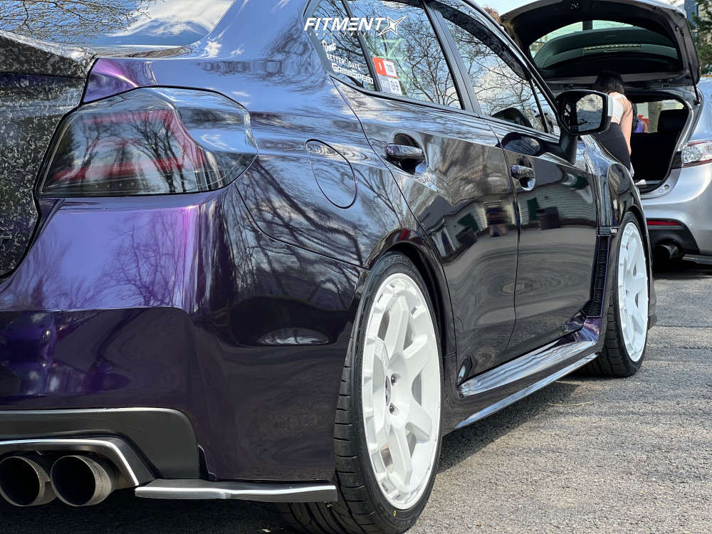 2017 Subaru WRX Base with 19x8.5 Rotiform Kb1 and Nitto 245x35 on ...