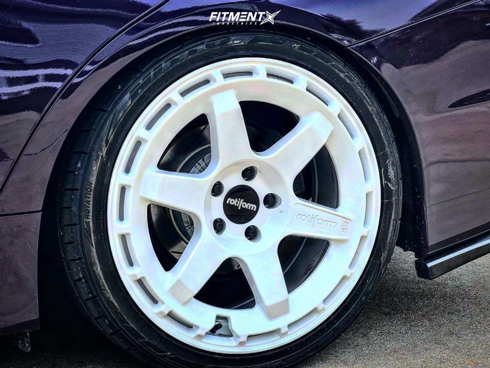 2017 Subaru WRX Base with 19x8.5 Rotiform Kb1 and Nitto 245x35 on ...