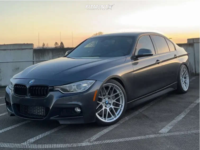 2015 BMW 335i Base with 18x9 Apex Arc-8r and Continental 235x45 on ...