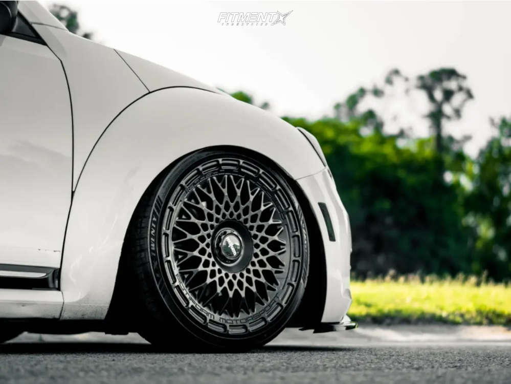 2012 Volkswagen Beetle Turbo with 19x8.5 Rotiform Lhr-m and Lexani ...
