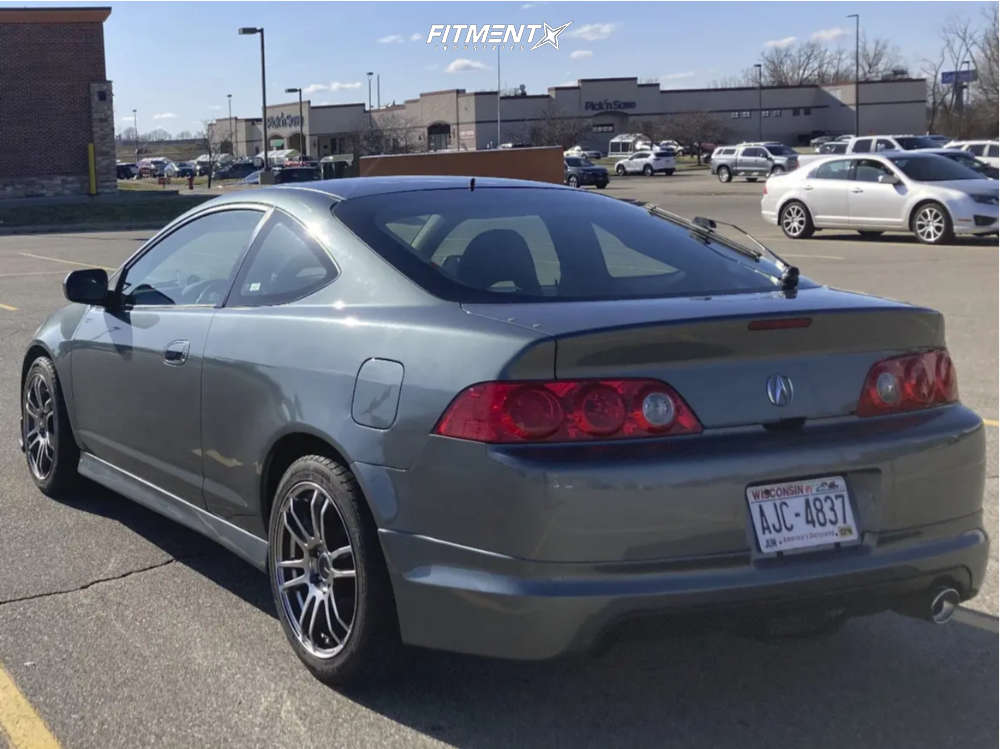 2006 Acura RSX Base with 17x8 Enkei Tsp6 and Toyo Tires 225x45 on Stock ...
