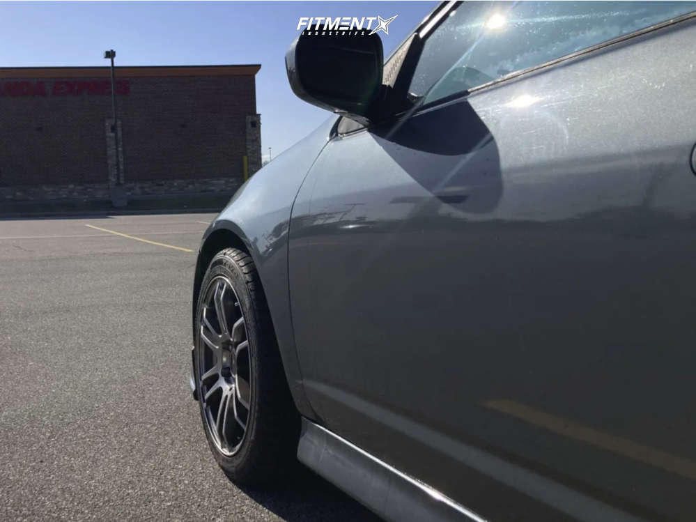 2006 Acura RSX Base with 17x8 Enkei Tsp6 and Toyo Tires 225x45 on Stock ...