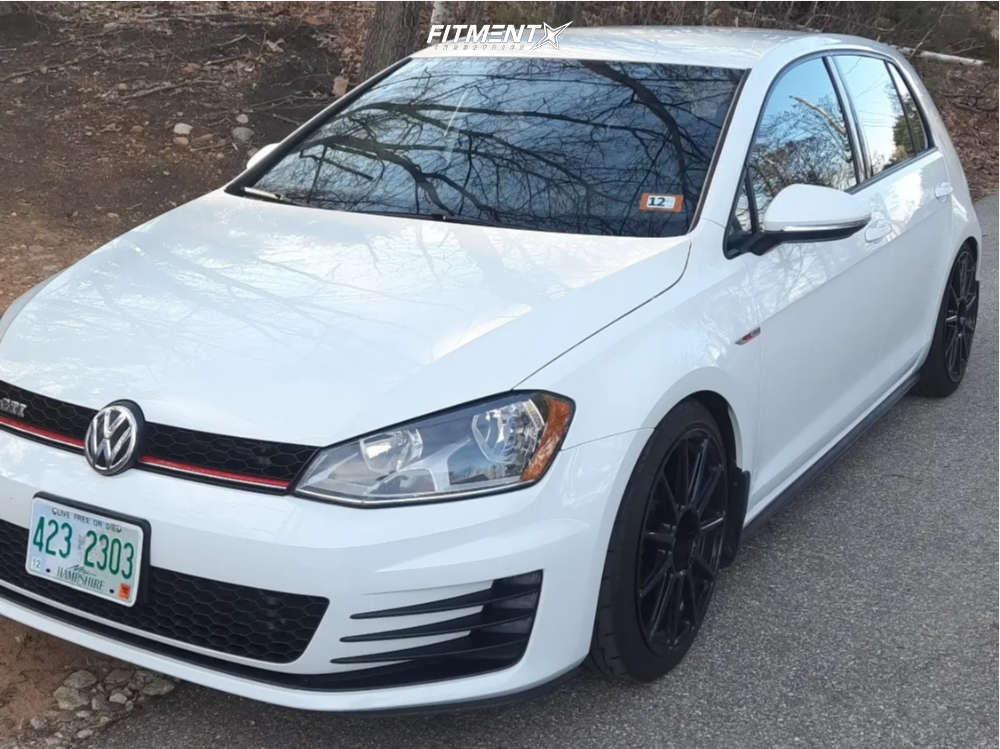 2017 Volkswagen GTI Base with 18x8.5 Neuspeed RSe11R and Firestone ...