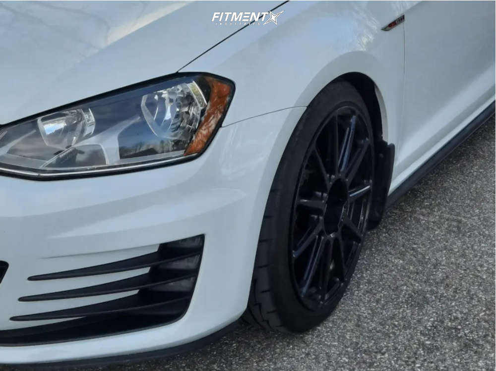 2017 Volkswagen GTI Base with 18x8.5 Neuspeed RSe11R and Firestone ...