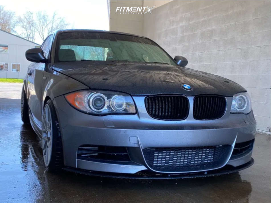 2011 BMW 135i Base with 18x8.5 Rotiform Rse and Michelin 215x35 on ...