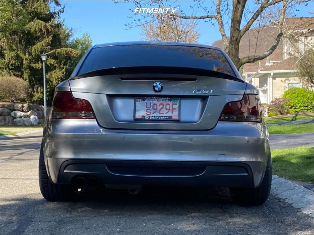2011 BMW 135i Base with 18x8.5 Rotiform Rse and Michelin 215x35 on ...