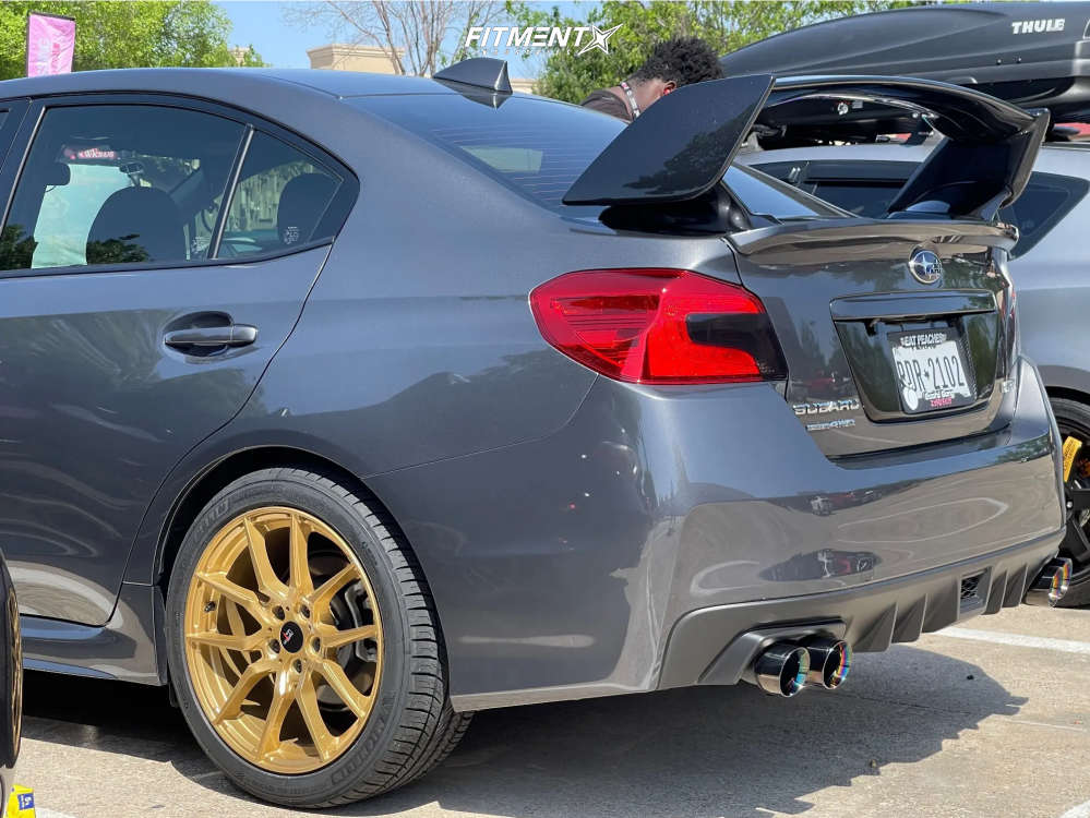 2021 Subaru WRX Base with 18x8.5 Option Lab R716 and Michelin 245x40 on ...