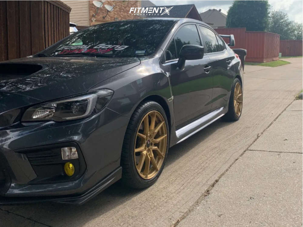 2021 Subaru WRX Base with 18x8.5 Option Lab R716 and Michelin 245x40 on ...