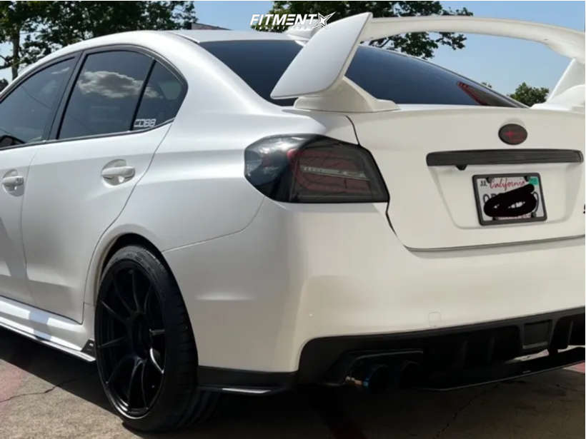 2020 Subaru WRX STI Limited with 19x9.5 SSR Gtx01 and Michelin 255x35 on Stock Suspension ...