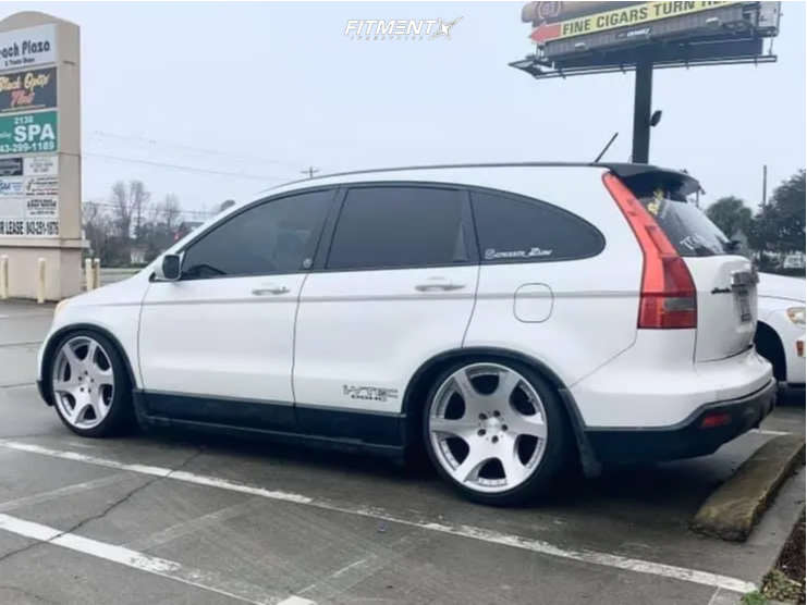 2007 Honda CR-V EX-L with 20x9 MRR Vp3 and Federal 245x35 on Coilovers ...