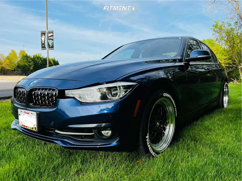 2016 BMW 340i XDrive Base with 18x8.5 ESR Sr05 and Continental 245x40 ...