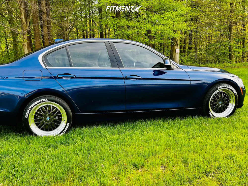 2016 BMW 340i XDrive Base with 18x8.5 ESR Sr05 and Continental 245x40 ...