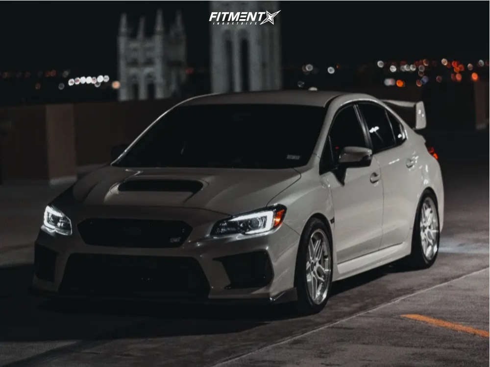 2020 Subaru WRX STI Base with 18x8.5 ESR Cs15 and General 245x40 on ...