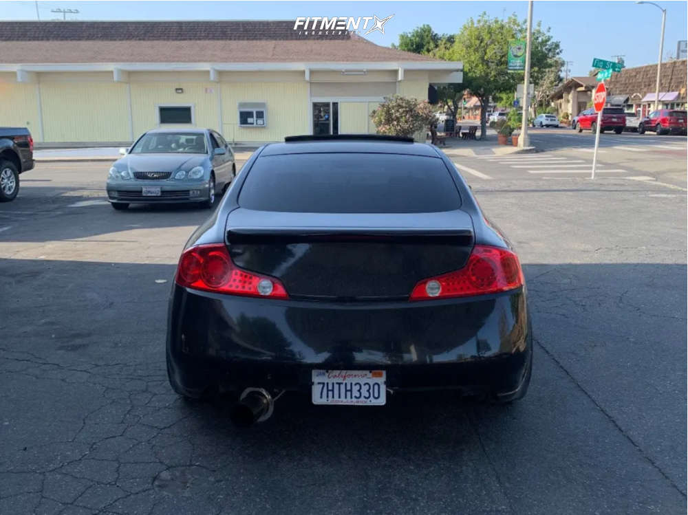 2003 INFINITI G35 Base with 18x10.5 Aodhan Ds05 and Continental 245x40 ...
