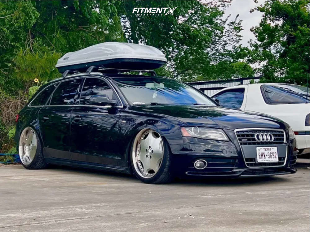 2012 Audi A4 Quattro Avant with 20x9 AME Shallen Ax and General 245x35 ...