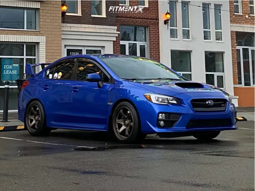 2015 Subaru WRX STI Base with 18x9.5 Superspeed RF06RR and Cooper ...