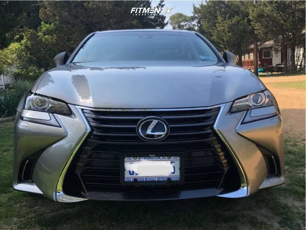 2017 Lexus GS350 Base with 20x8.5 Pinnacle Poison and Ohtsu 235x35 on ...