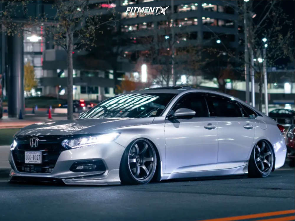 2020 Honda Accord Sport with 19x9.5 Gram Lights 57dr and Toyo Tires 235x35 on Air Suspension ...