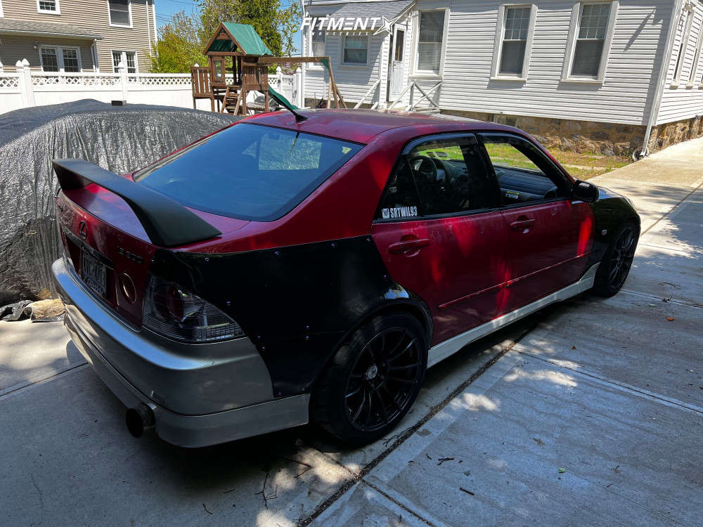 2002 Lexus IS300 Base with 18x8.5 SSR Gtx04 and Toyo Tires 235x30 on ...