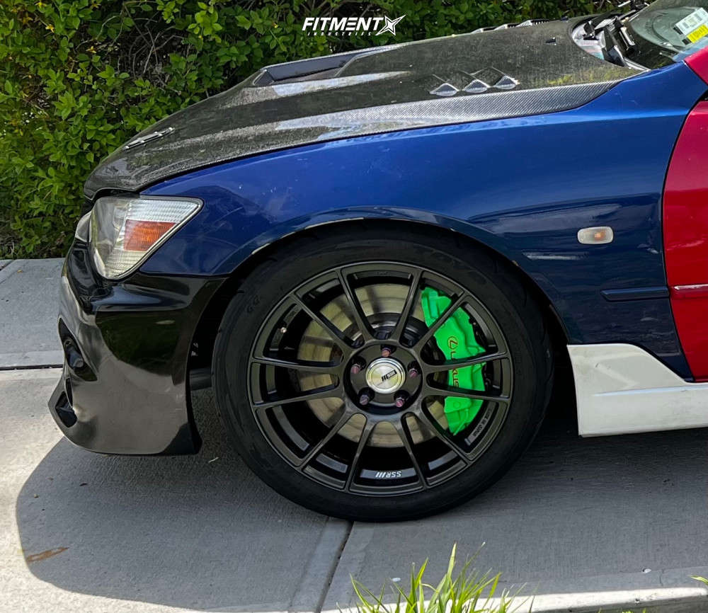 2002 Lexus IS300 Base with 18x8.5 SSR Gtx04 and Toyo Tires 235x30 on ...