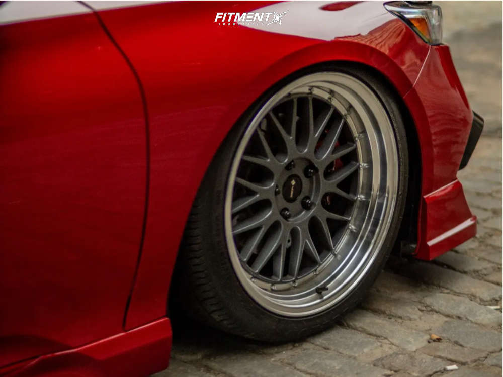 2018 Honda Accord Sport with 19x9.5 Vors Vr8 and Fullrun 245x45 on Air ...