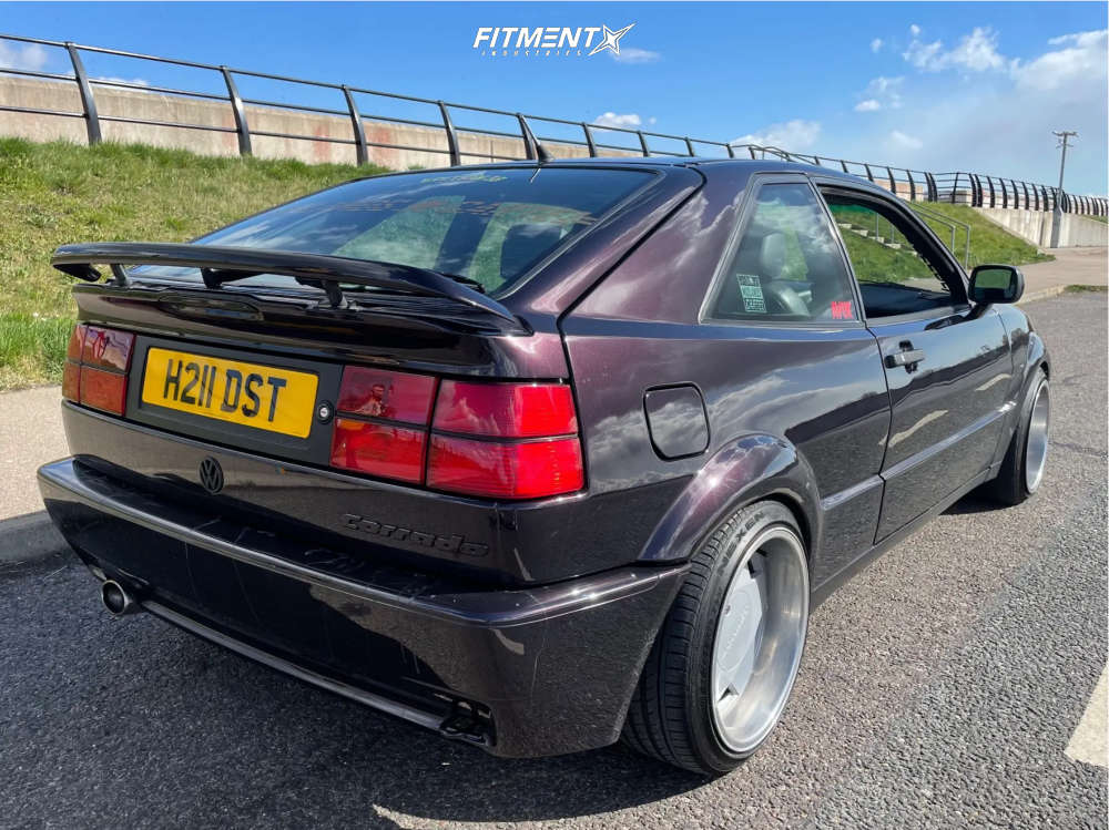 1990 Volkswagen Corrado G60 with 16x9 Borbet Type A and Nankang 205x40 ...