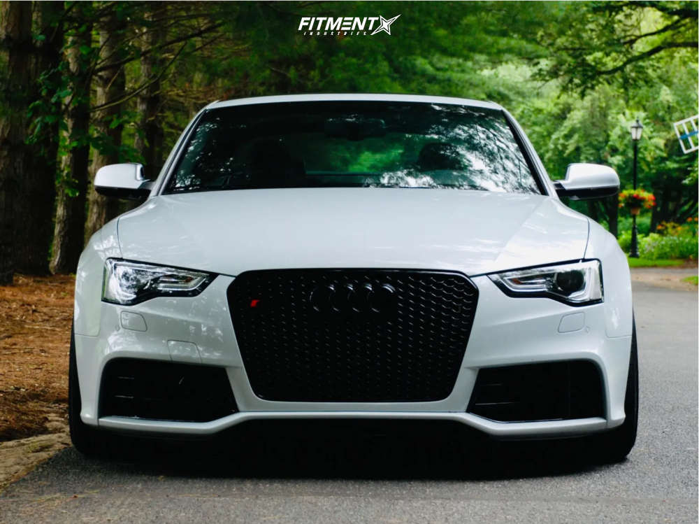 2014 Audi RS5 Base with 20x10.5 Rotiform Ozr and Yokohama 275x30 on ...