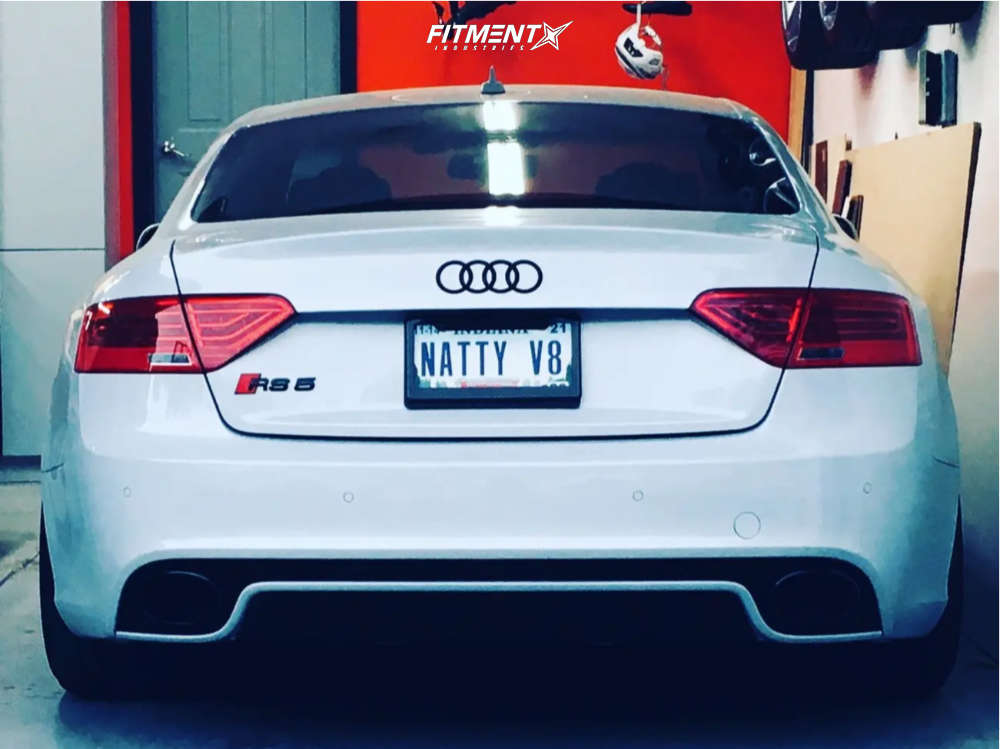 2014 Audi RS5 Base with 20x10.5 Rotiform Ozr and Yokohama 275x30 on ...