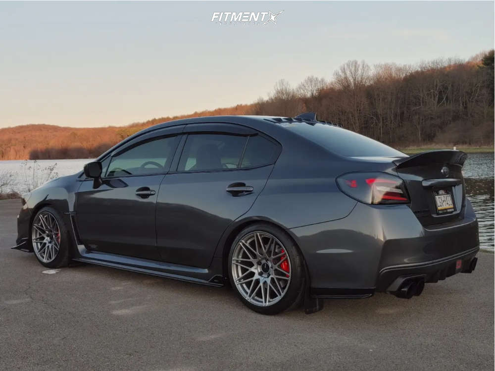 2020 Subaru WRX Premium with 18x9.5 Enkei Tms and Firestone 255x35 on ...