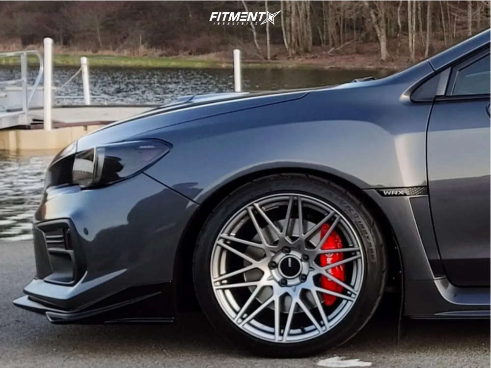 2020 Subaru WRX Premium with 18x9.5 Enkei Tms and Firestone 255x35 on Coilovers | 2231323 ...
