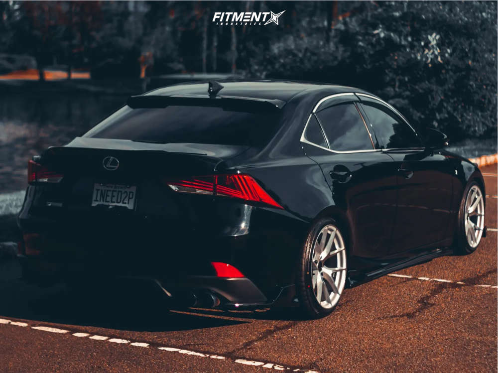 2018 Lexus IS300 F Sport with 18x9.5 Aodhan Aff7 and Vercelli 225x45 on ...