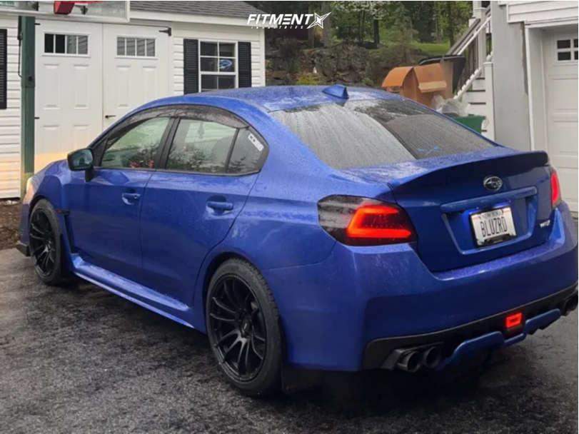 2015 Subaru WRX Premium with 18x9.5 AVID1 AV20 and Falken 245x40 on ...
