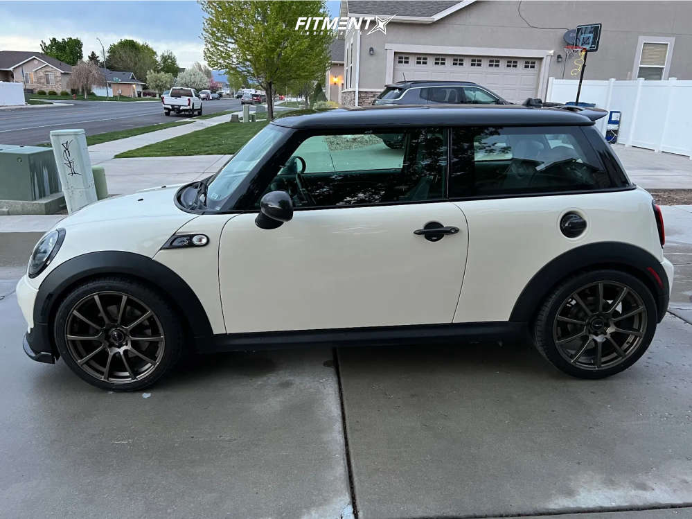 2013 Mini Cooper S with 18x8 Focal F-20 and Radar 225x40 on Lowering ...