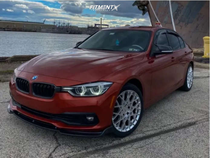 2018 BMW 320i XDrive Base with 18x8 Vision Recoil and Vercelli 235x40 ...