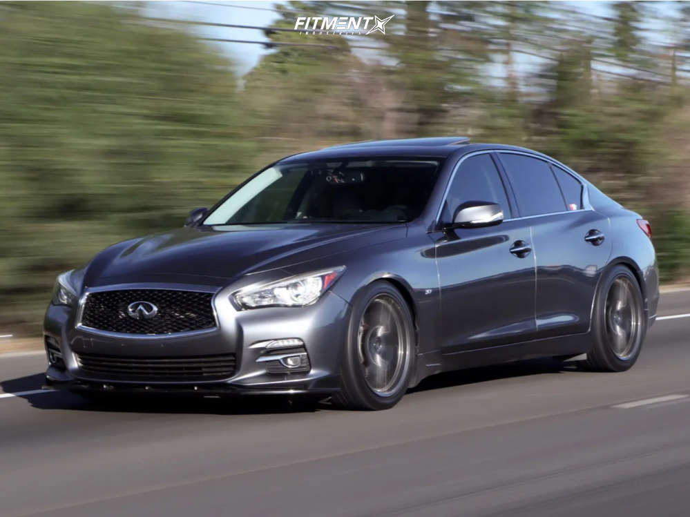 2014 INFINITI Q50 Premium with 18x8.5 ESR Rf2 and Toyo Tires 245x40 on ...