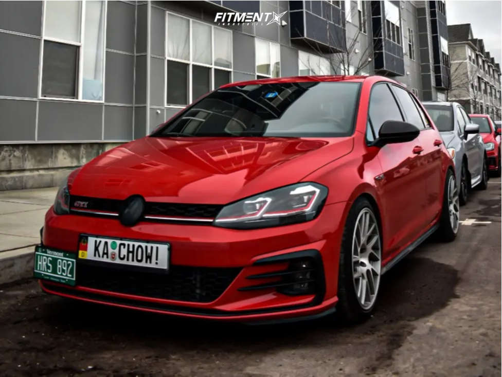 2020 Volkswagen GTI S with 18x8.5 Anovia Elder and Firestone 225x40 on ...
