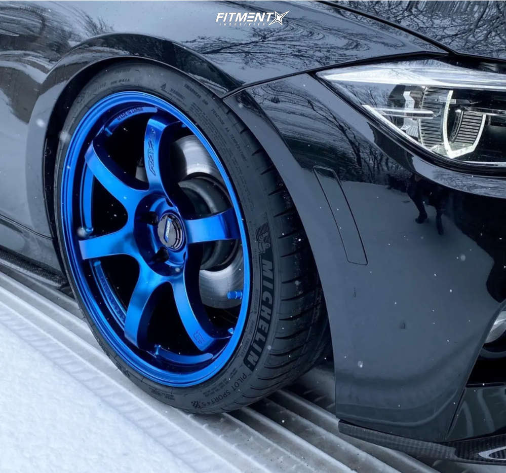 2018 BMW 340i XDrive Base with 19x9.5 Gram Lights 57dr and Michelin ...