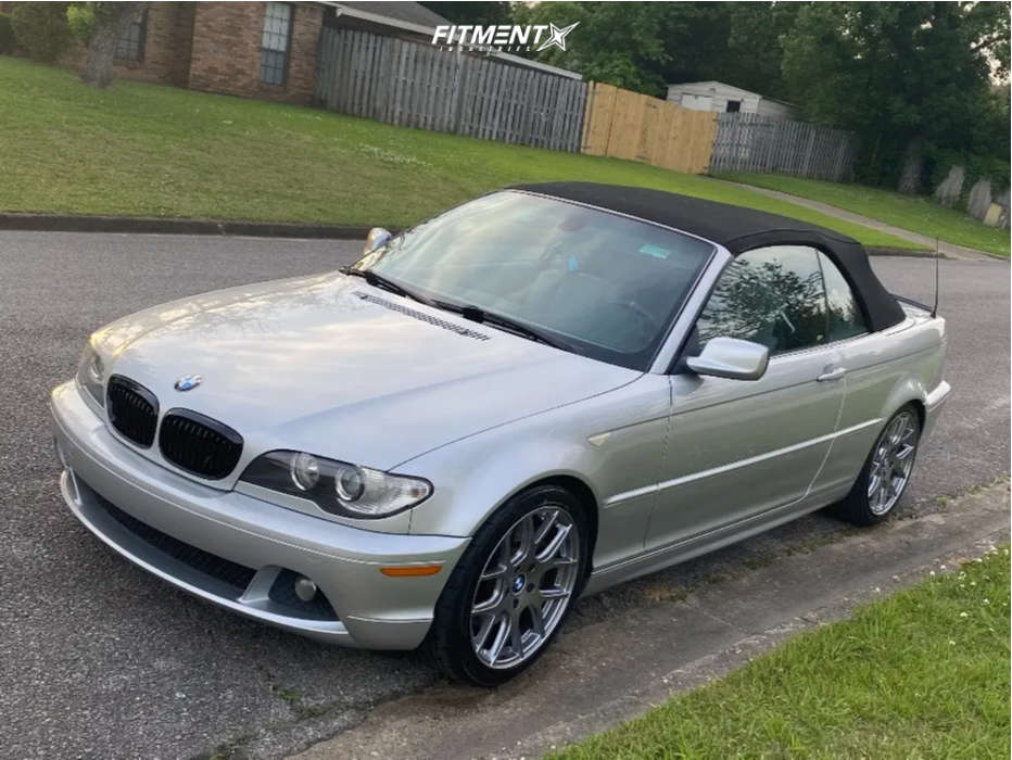 2004 BMW 330Ci Base with 18x8 Enkei Xm-6 and Firestone 235x40 on Stock ...