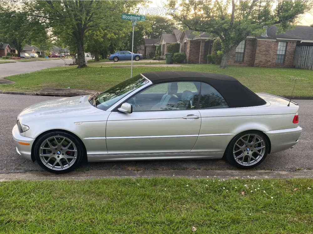 2004 BMW 330Ci Base with 18x8 Enkei Xm-6 and Firestone 235x40 on Stock ...