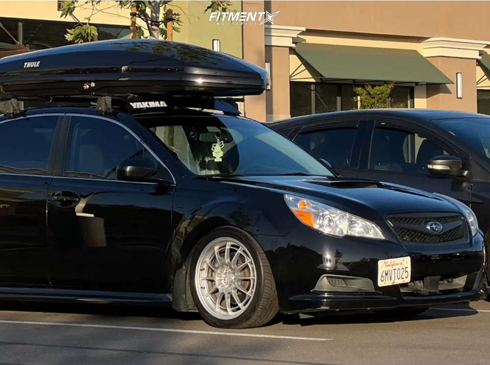 2010 Subaru Legacy 2.5GT with 18x8.5 Enkei Nt03m and Toyo Tires 235x40 ...