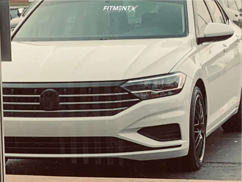 2019 Volkswagen Jetta S with 18x8 Enkei Ekm3 and General 225x40 on ...