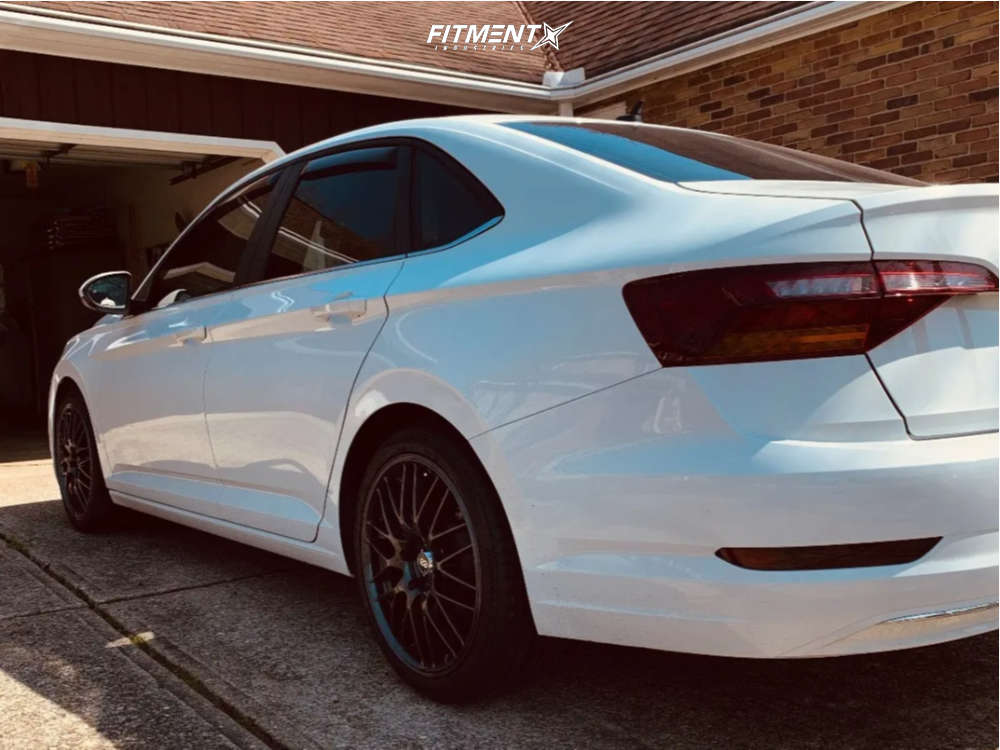 2019 Volkswagen Jetta S with 18x8 Enkei Ekm3 and General 225x40 on ...