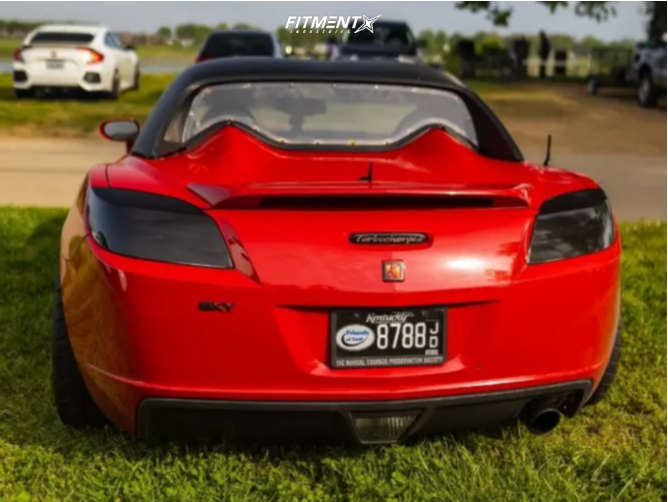 2007 Saturn Sky Base with 18x9.5 Fast Wheels Fc08 and Nitto 275x40 on ...