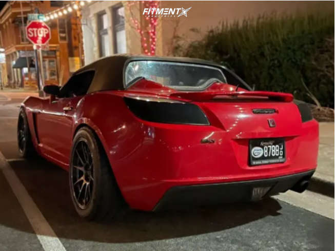 2007 Saturn Sky Base with 18x9.5 Fast Wheels Fc08 and Nitto 275x40 on ...