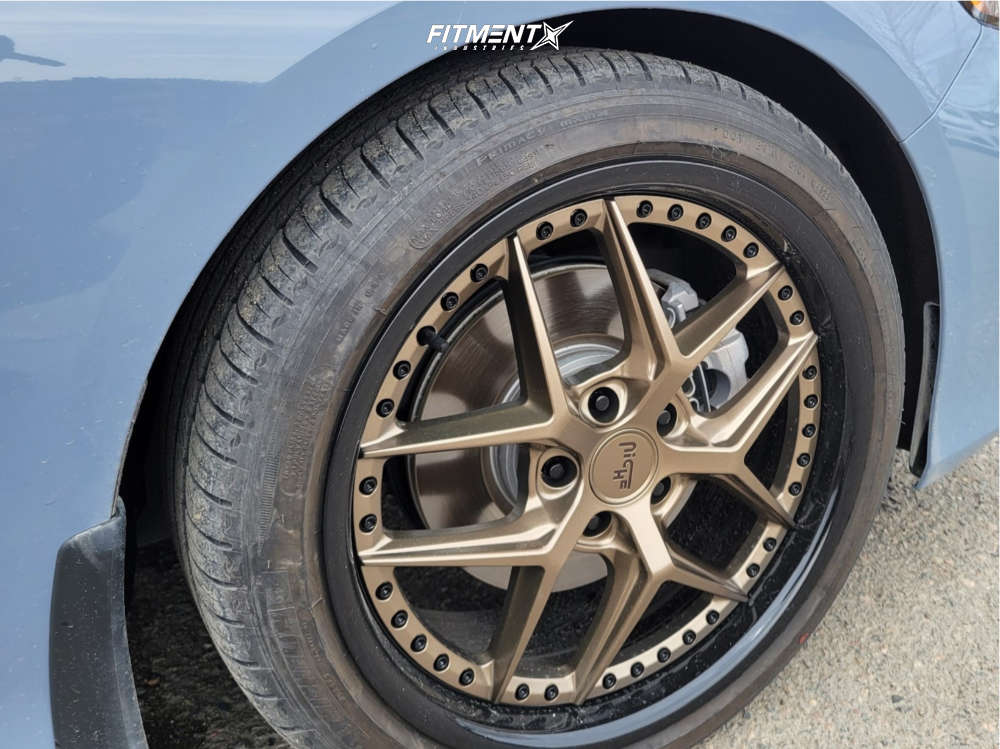 2021 Honda Accord Sport with 19x8.5 Niche Vice and Michelin 235x40 on ...