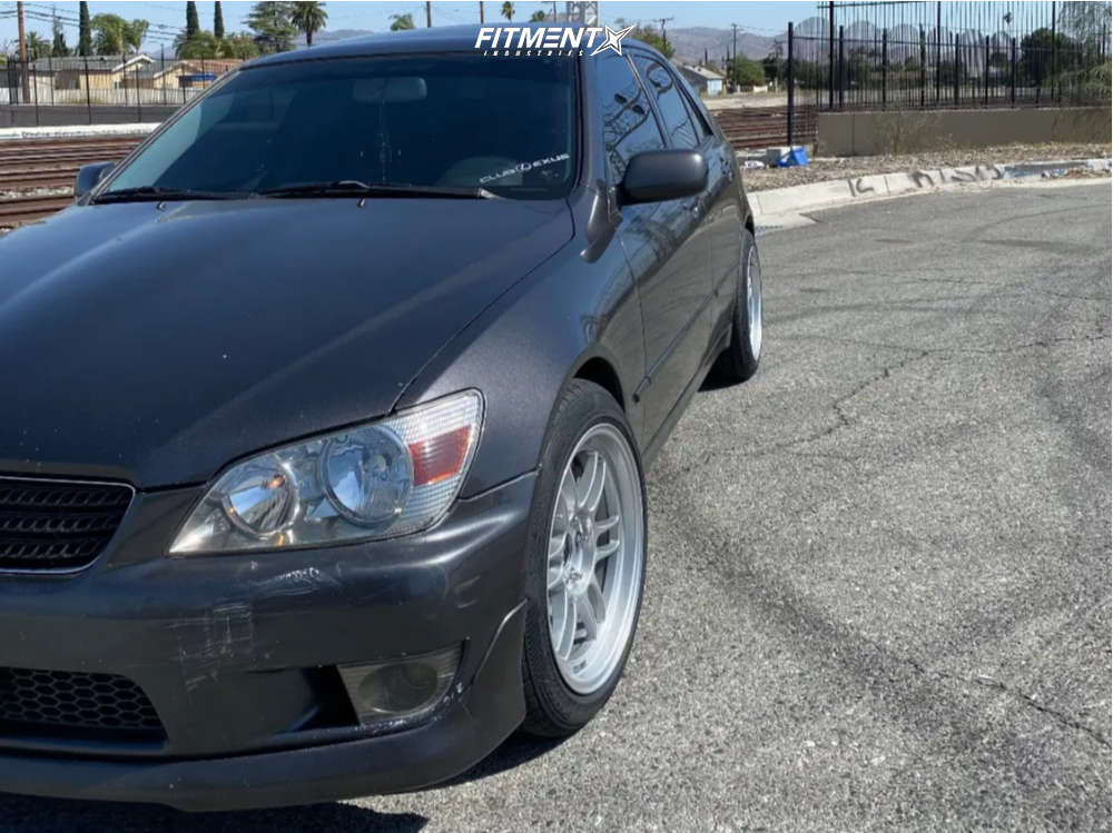 2002 Lexus IS300 Base with 17x9 Enkei Rpf1 and Vercelli 225x45 on Stock ...