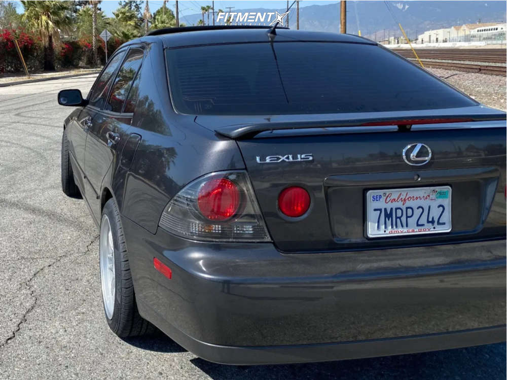 2002 Lexus IS300 Base with 17x9 Enkei Rpf1 and Vercelli 225x45 on Stock ...