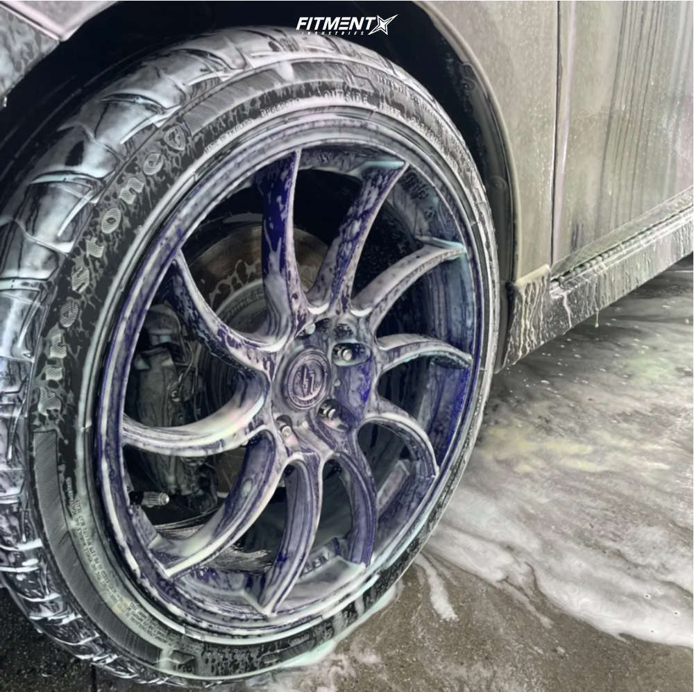 2012 Mazda 3 Sport GT with 18x8.5 Anovia Night and Firestone 235x40 on ...