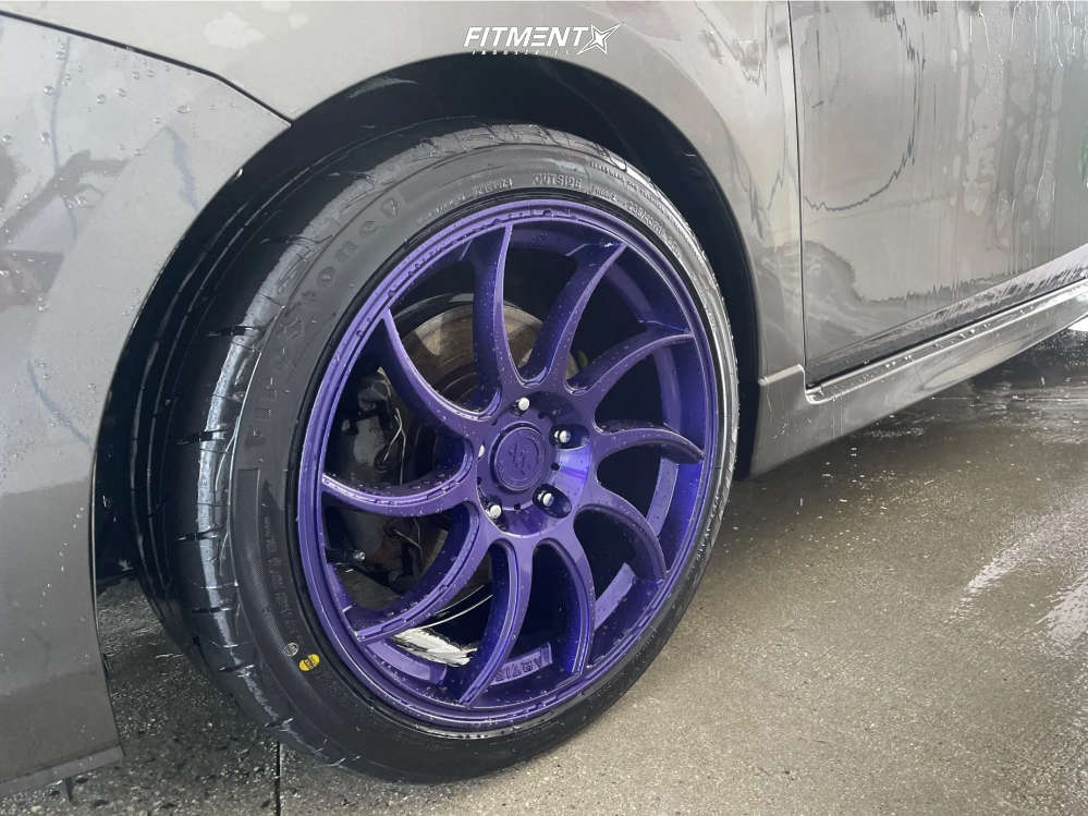 2012 Mazda 3 Sport GT with 18x8.5 Anovia Night and Firestone 235x40 on ...