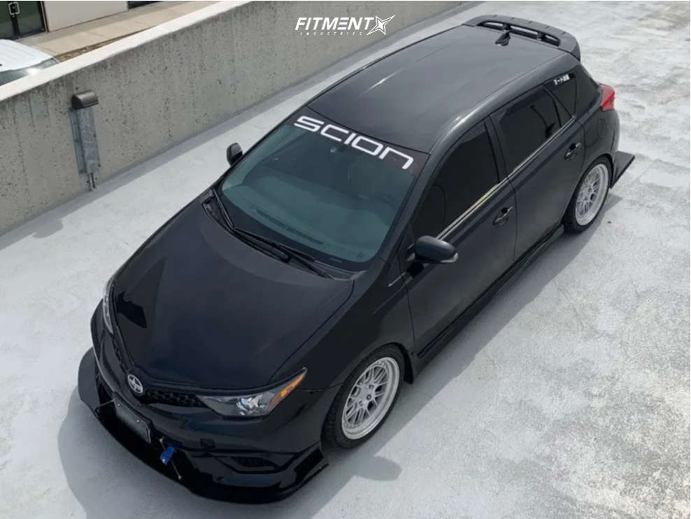 2016 Scion IM Base with 18x8.5 Aodhan Ds06 and Firestone 245x40 on ...